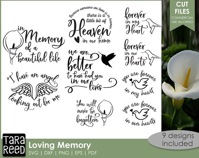 The Light Remains, Memorial Svg, Grief Svg, Remembrance Svg, in Loving ...