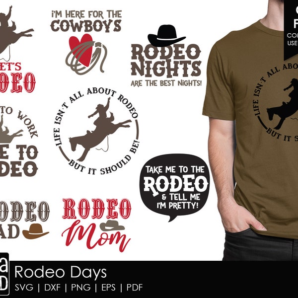 Rodeo Dad Svg - Etsy