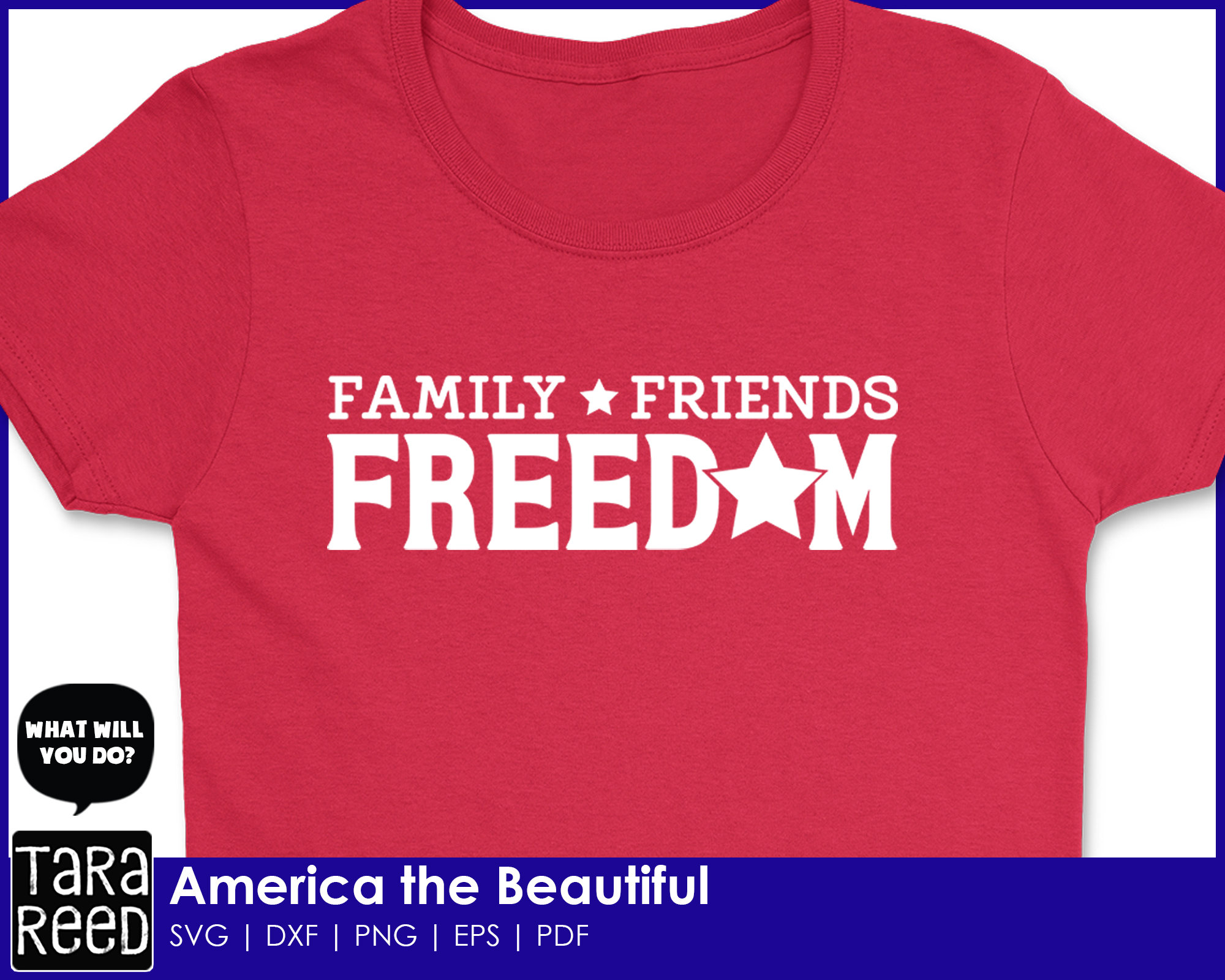Patriotic SVG Cut Files – America the Beautiful Designs (digital ...