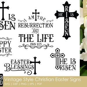 Christian Easter MEGA Bundle Easter SVG and Cut Files for Crafters - Etsy