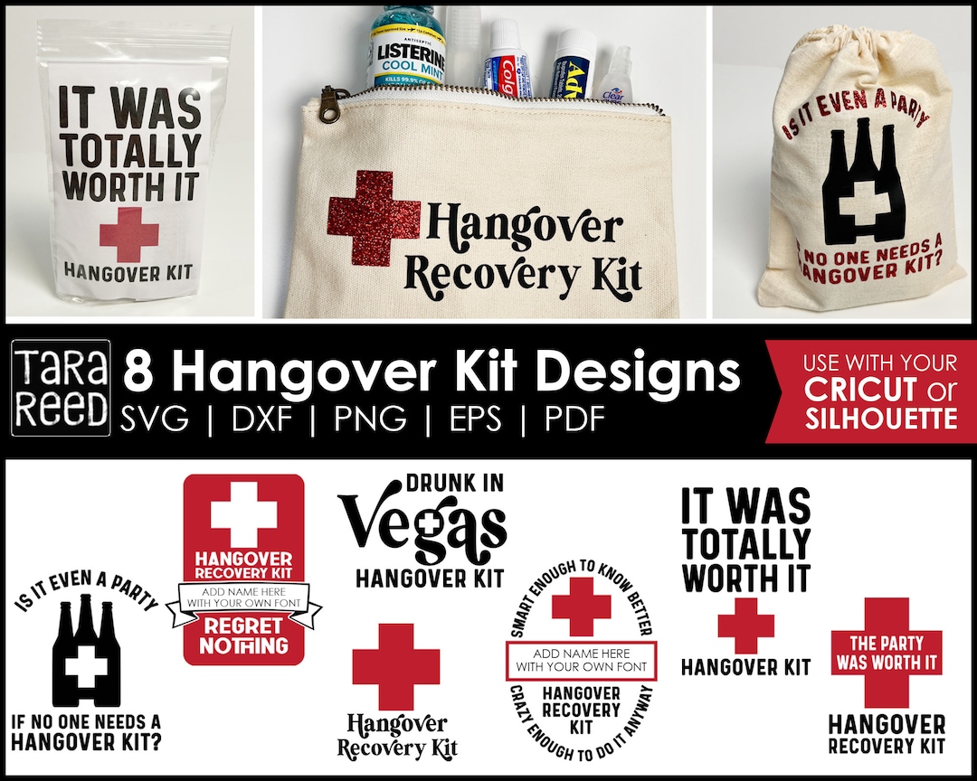 Hangover Kit Quotes | DIY Hangover Kit - Etsy