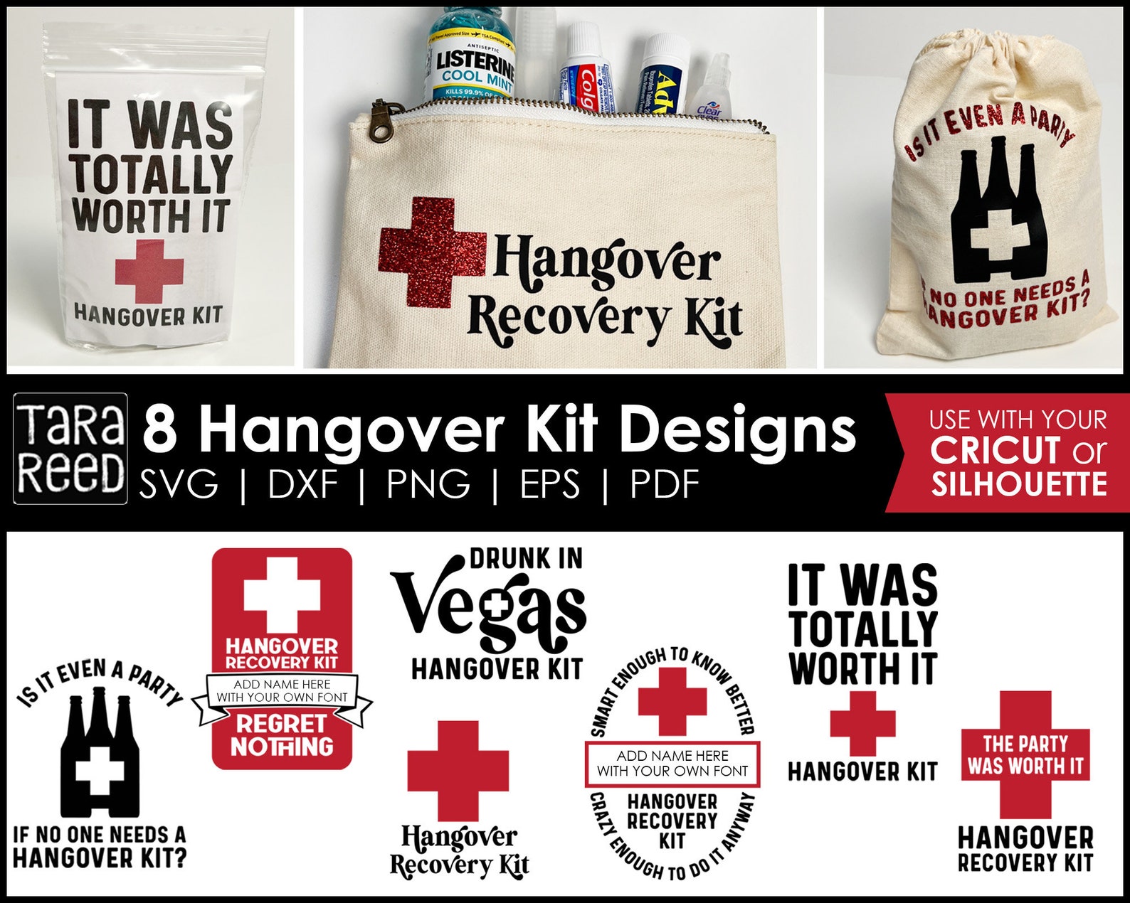 How to Make a DIY Hangover Kit with Cricut