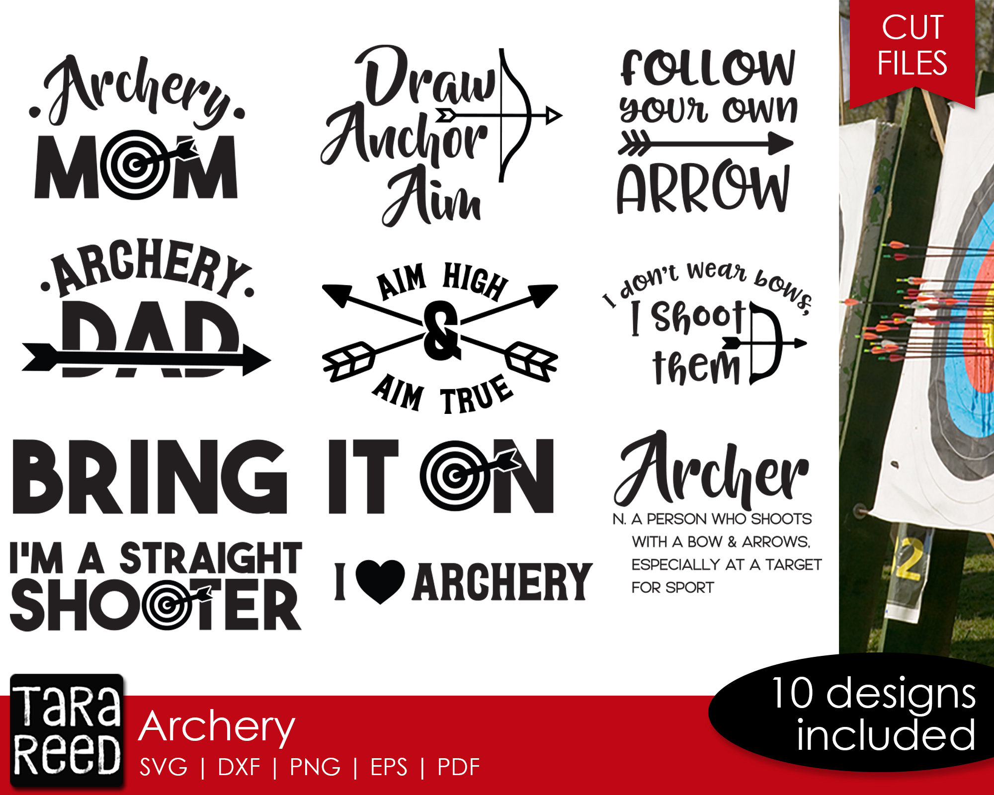 Archery SVG and Cut Files for Crafters - Etsy Canada