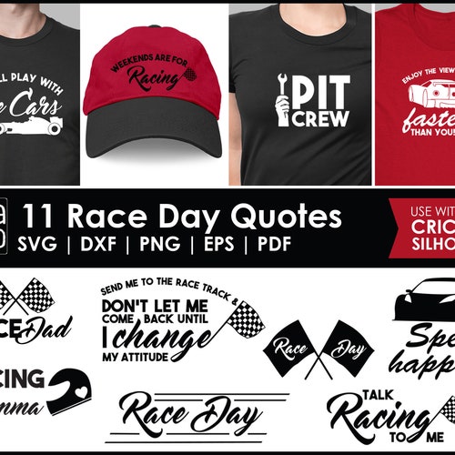 Race Day Car Racing SVG and Cut Files for Crafters - Etsy