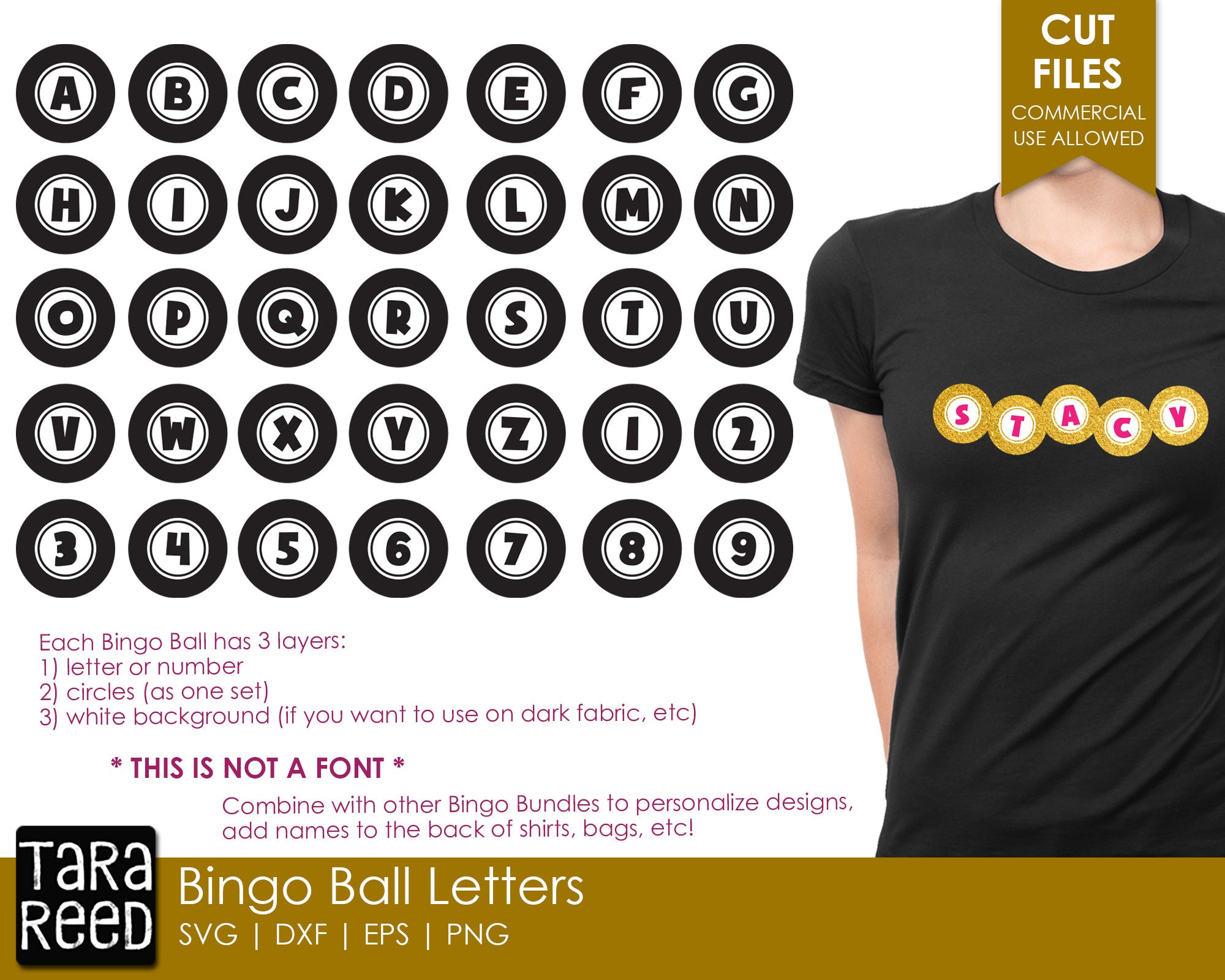 Bingo MEGA Bundle - Bingo SVG and Cut Files for Crafters - Etsy