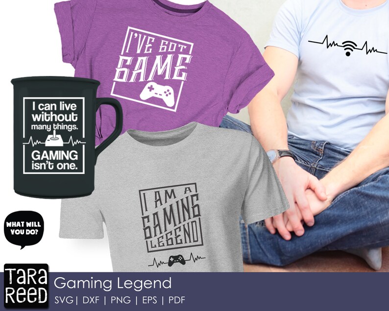 Gaming Legend Video Games SVG and Cut Files for Crafters | Etsy