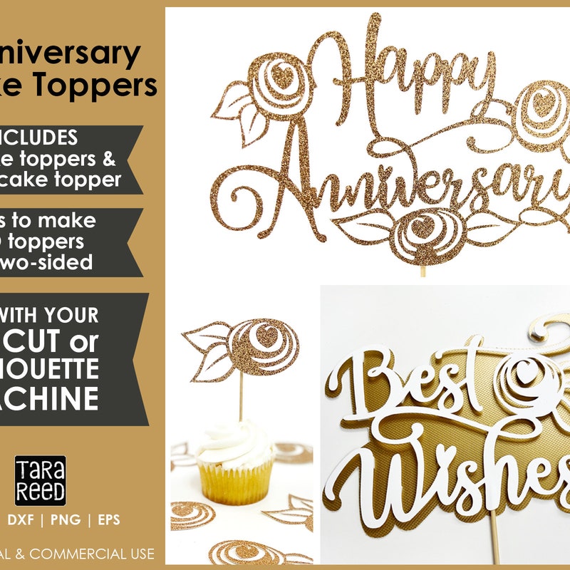 Anniversary Topper - Etsy