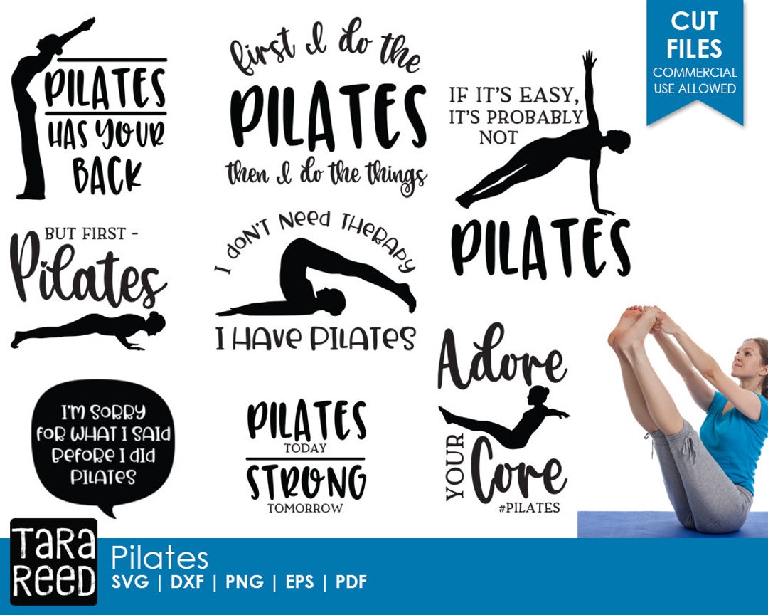 Pilates SVG and Cut Files for Crafters - Etsy