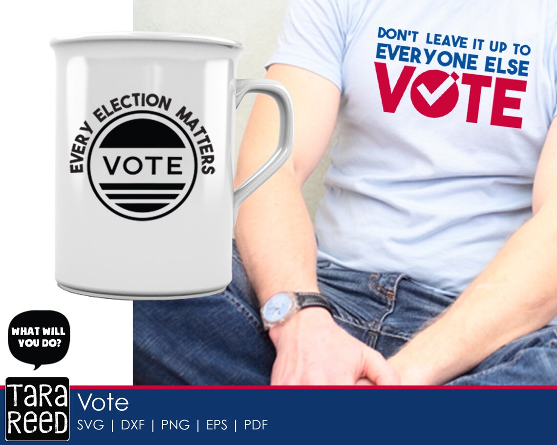 Vote Election SVG and Cut Files for Crafters - Etsy