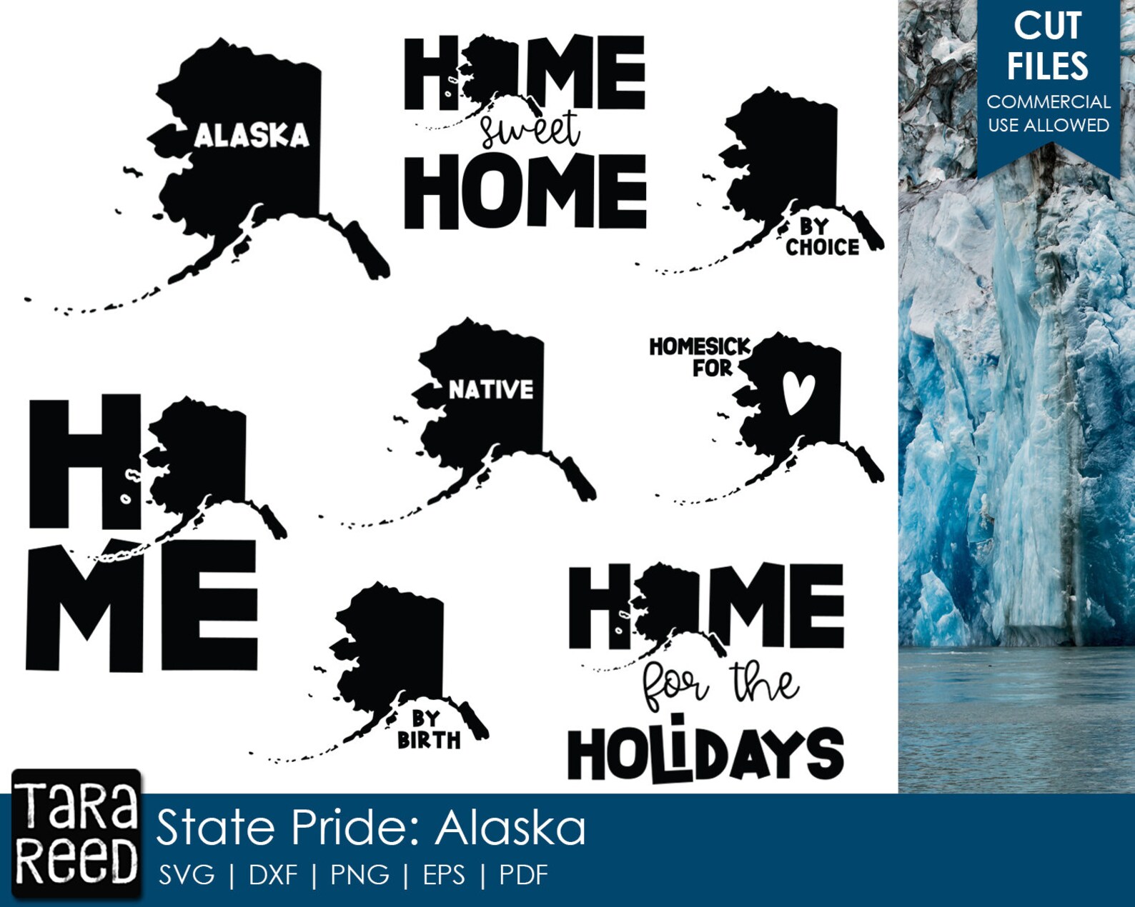 Alaska SVG and Cut Files for Crafters | Etsy