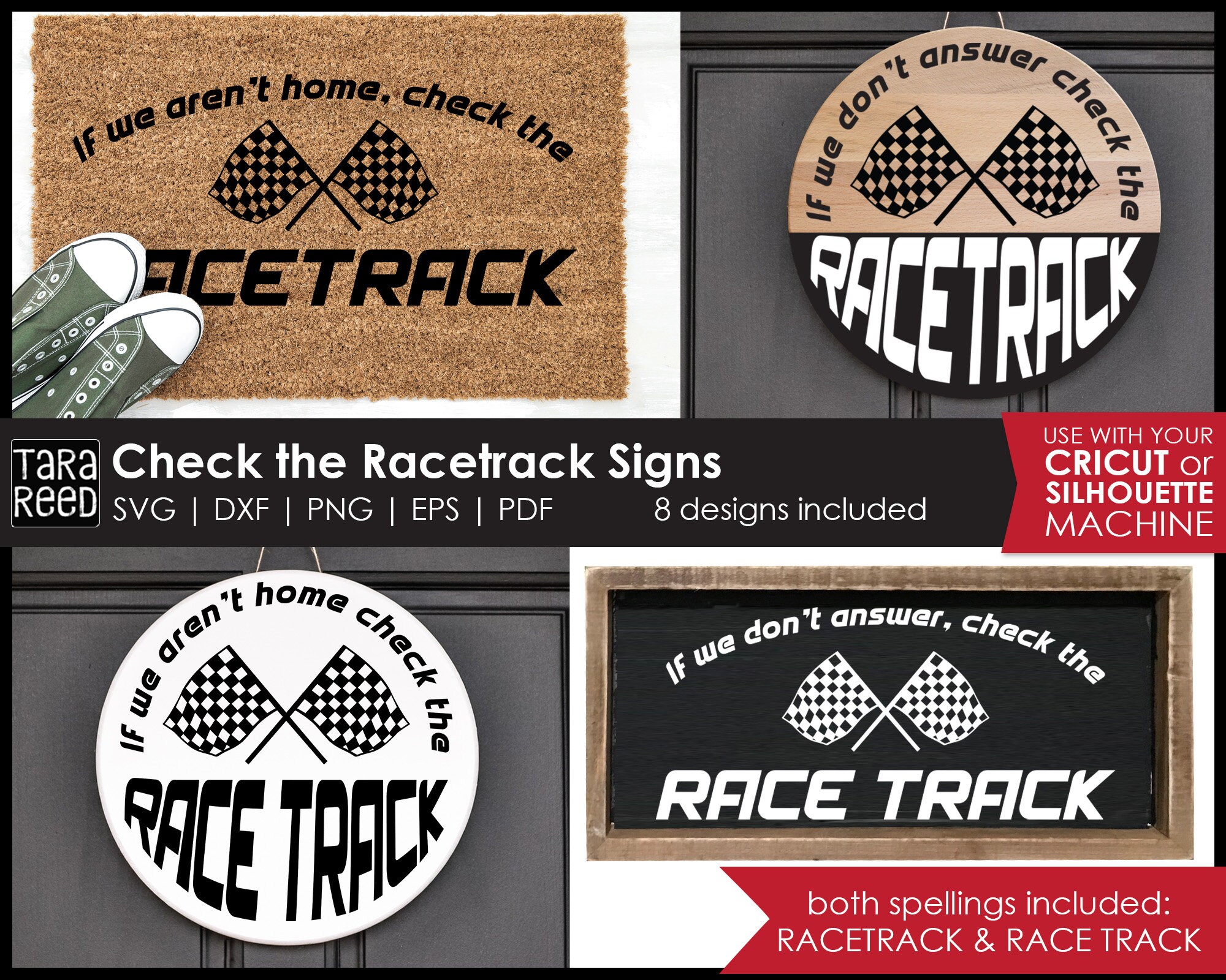 Check the Racetrack Signs Racing SVG Bundle Racetrack Sign - Etsy Israel
