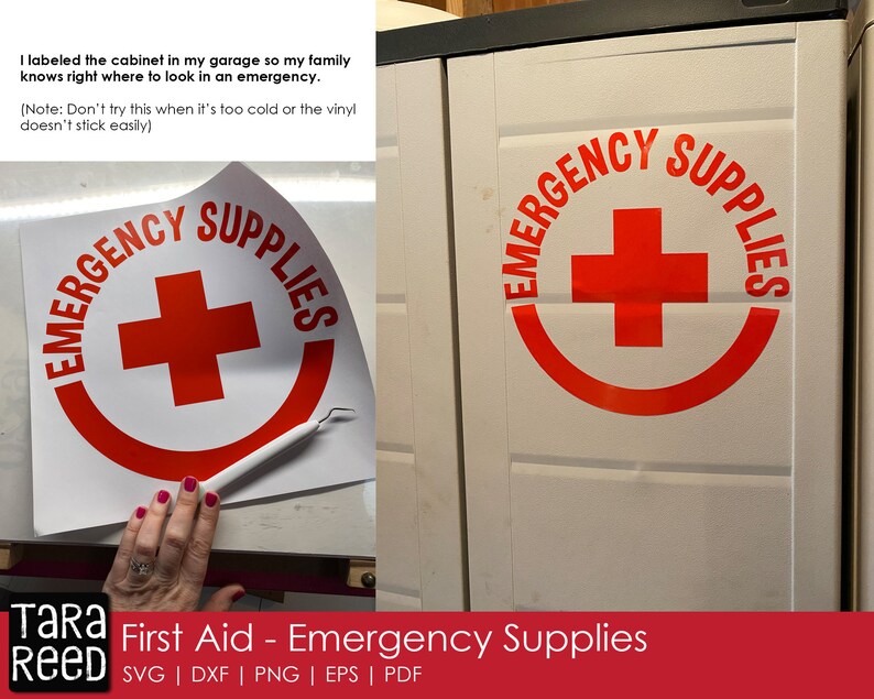 First Aid - Emergency Supplies - SVG and Cut Files for Crafters - Etsy