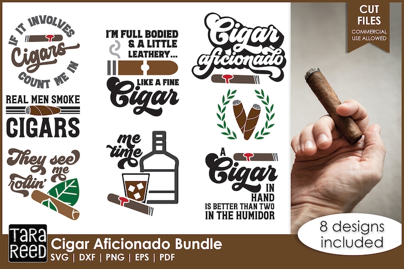 Cigar Aficionado Cigars SVG and Cut Files for Crafters - Etsy