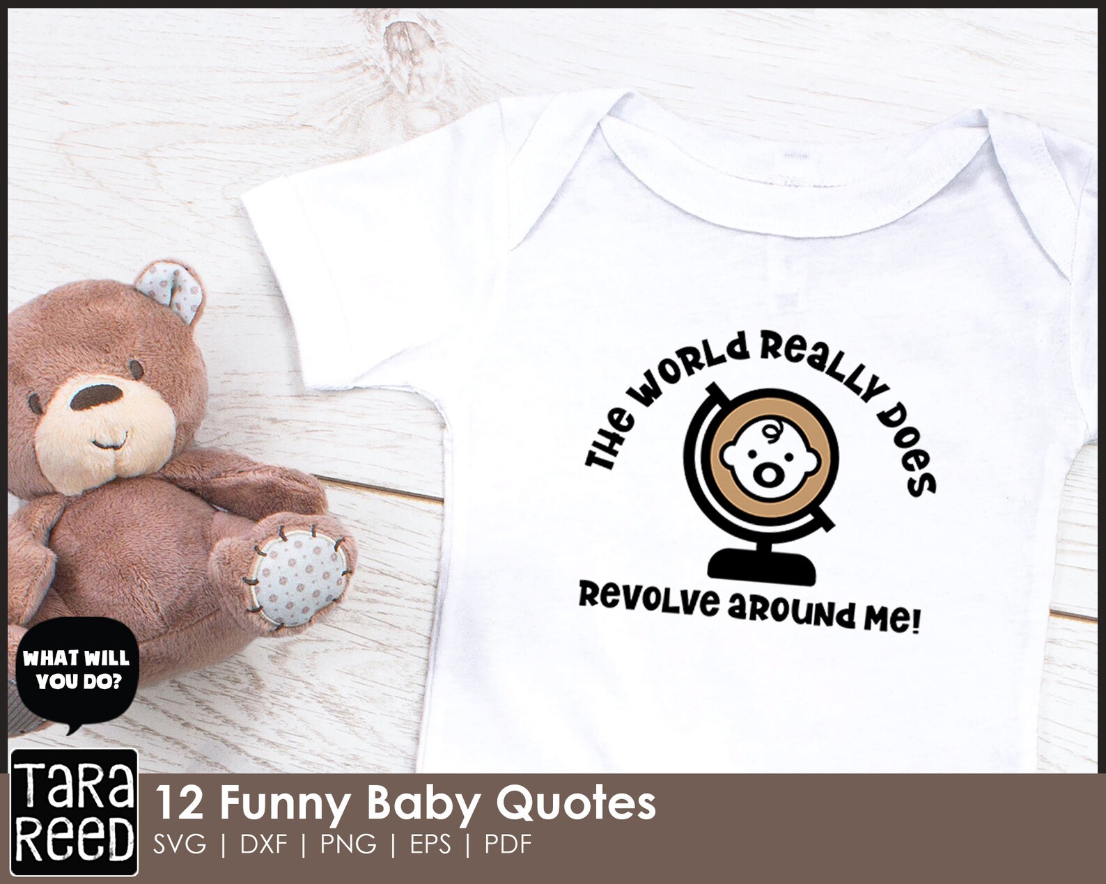 Funny Baby Quotes SVG Bundle for Cricut | DIY Baby Bibs - Etsy