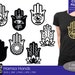 Hamsa Hands - SVG and Cut Files for Crafters - Etsy