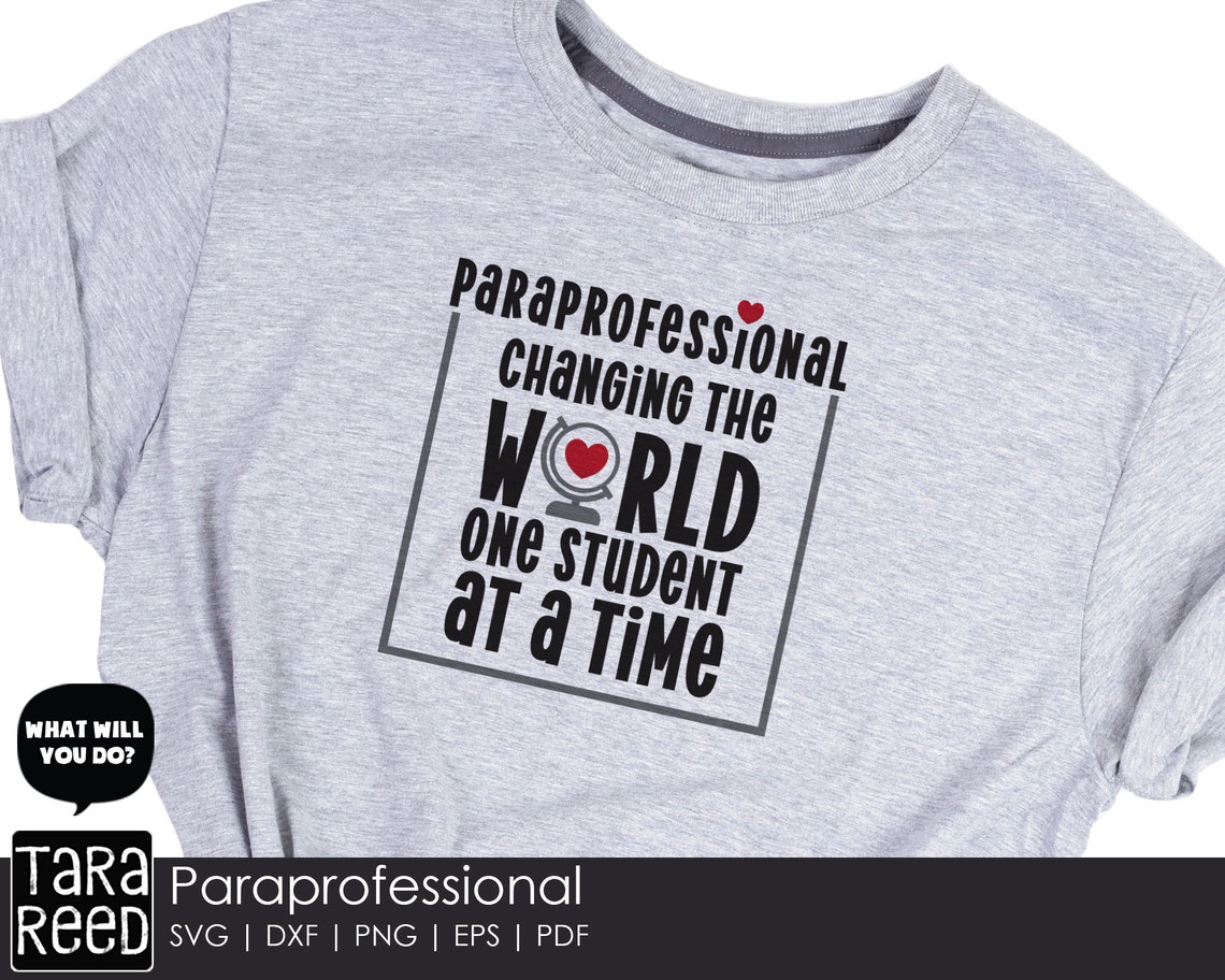 Paraprofessional School SVG and Cut Files for Crafters - Etsy