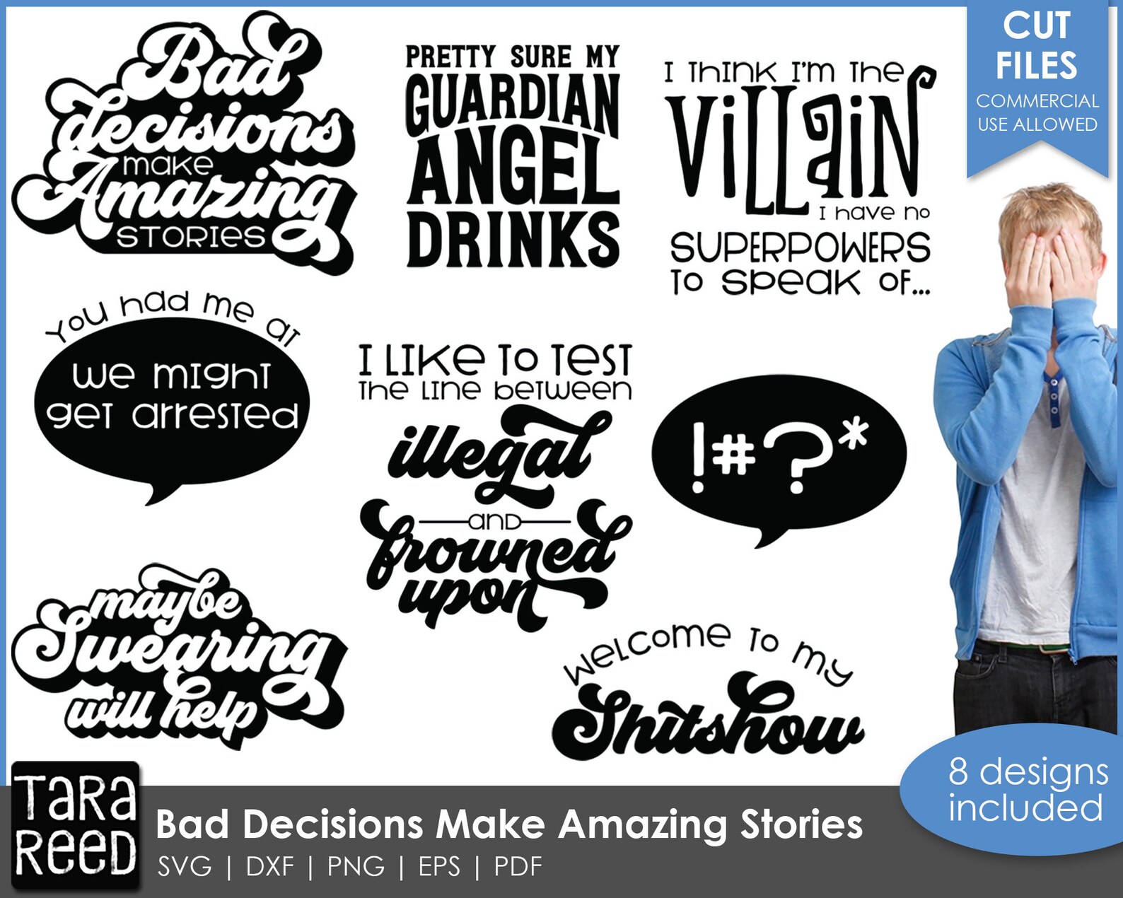 Bad Decisions Make Amazing Stories Sarcastic SVG and Cut - Etsy