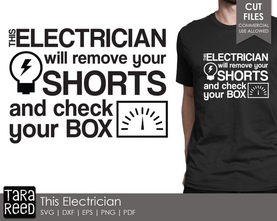 Electrician SVG and Cut Files for Crafters | Etsy Australia