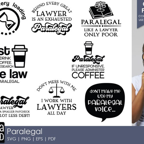 Paralegal SVG and Cut Files for Crafters - Etsy