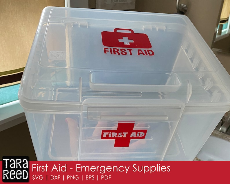 First Aid - Emergency Supplies - SVG and Cut Files for Crafters - Etsy