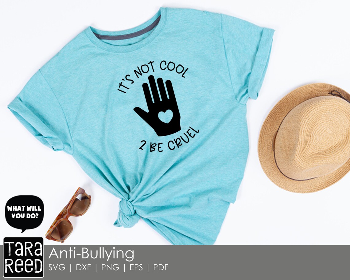 Anti-bullying Bullying SVG and Cut Files for Crafters | Etsy