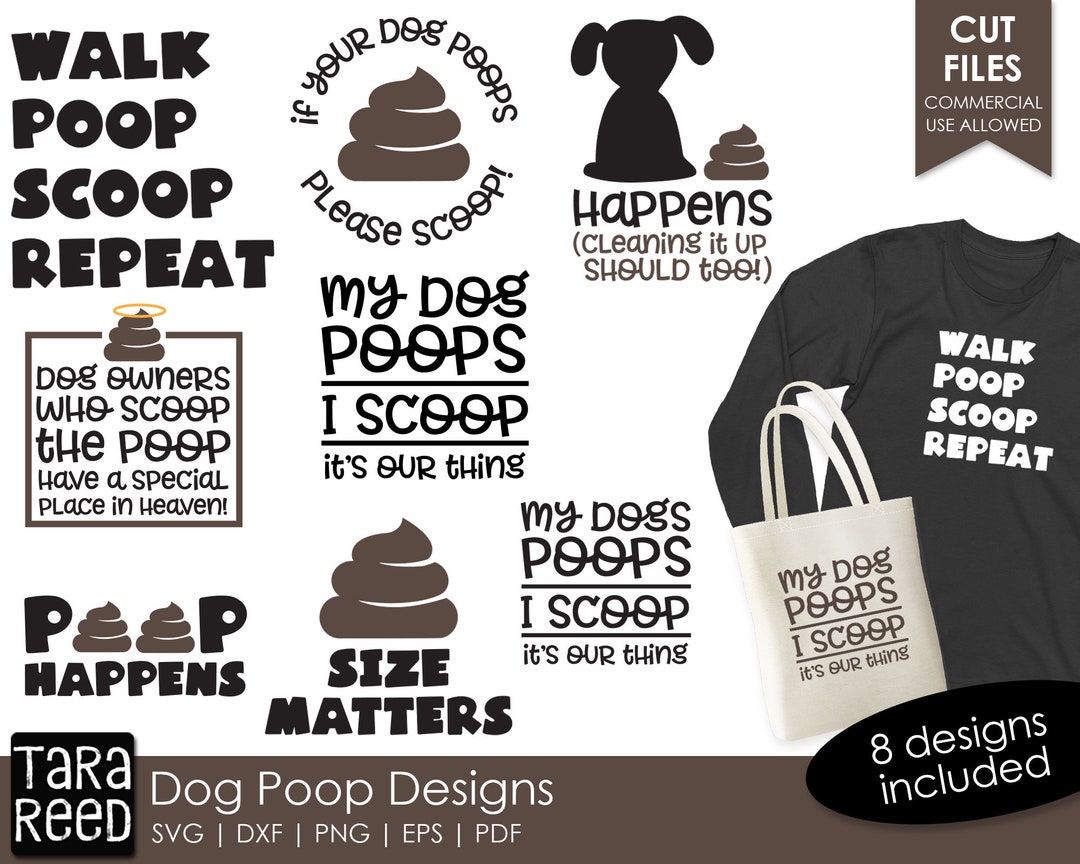 Dog Poop - Dog SVG and Cut Files for Crafters - Etsy