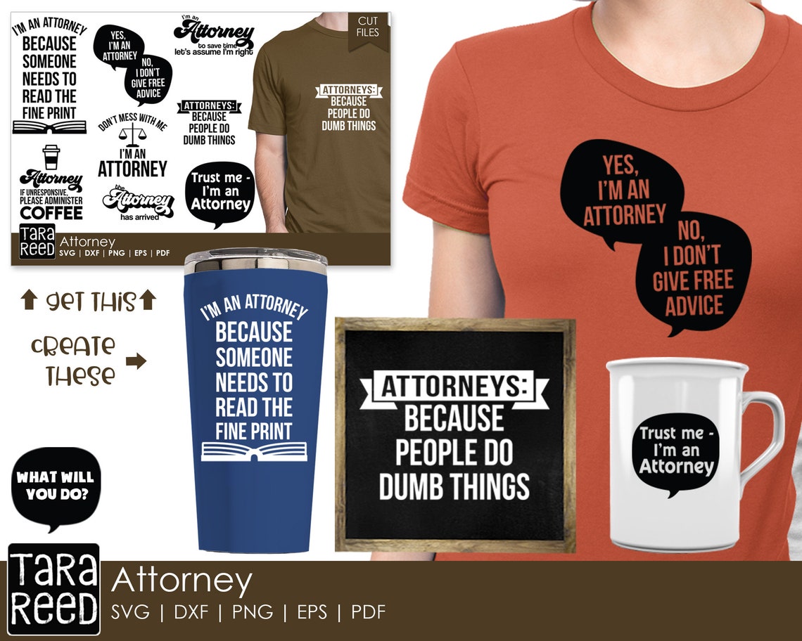 Attorney SVG and Cut Files for Crafters - Etsy