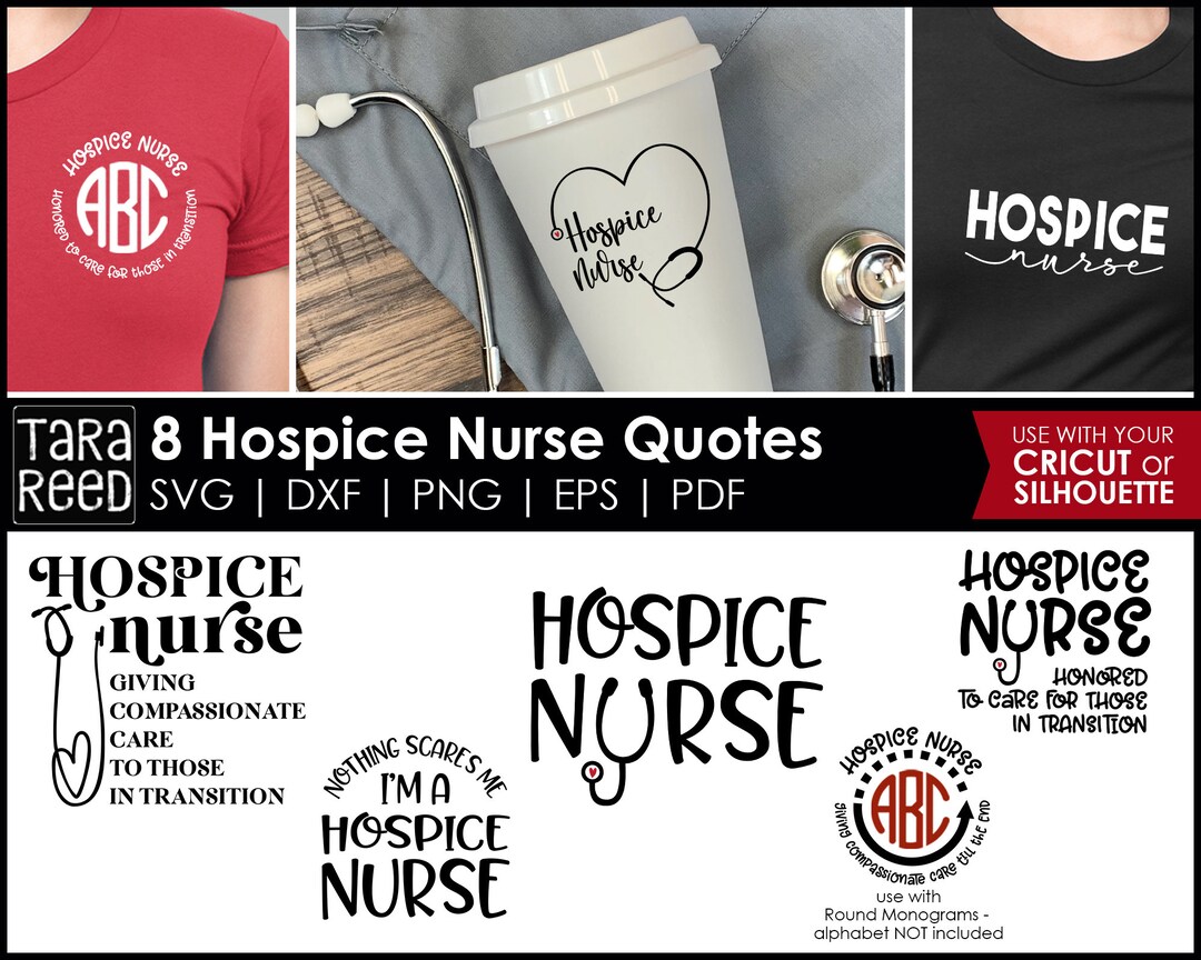 Hospice Nurse SVG and Cut Files for Crafters - Etsy