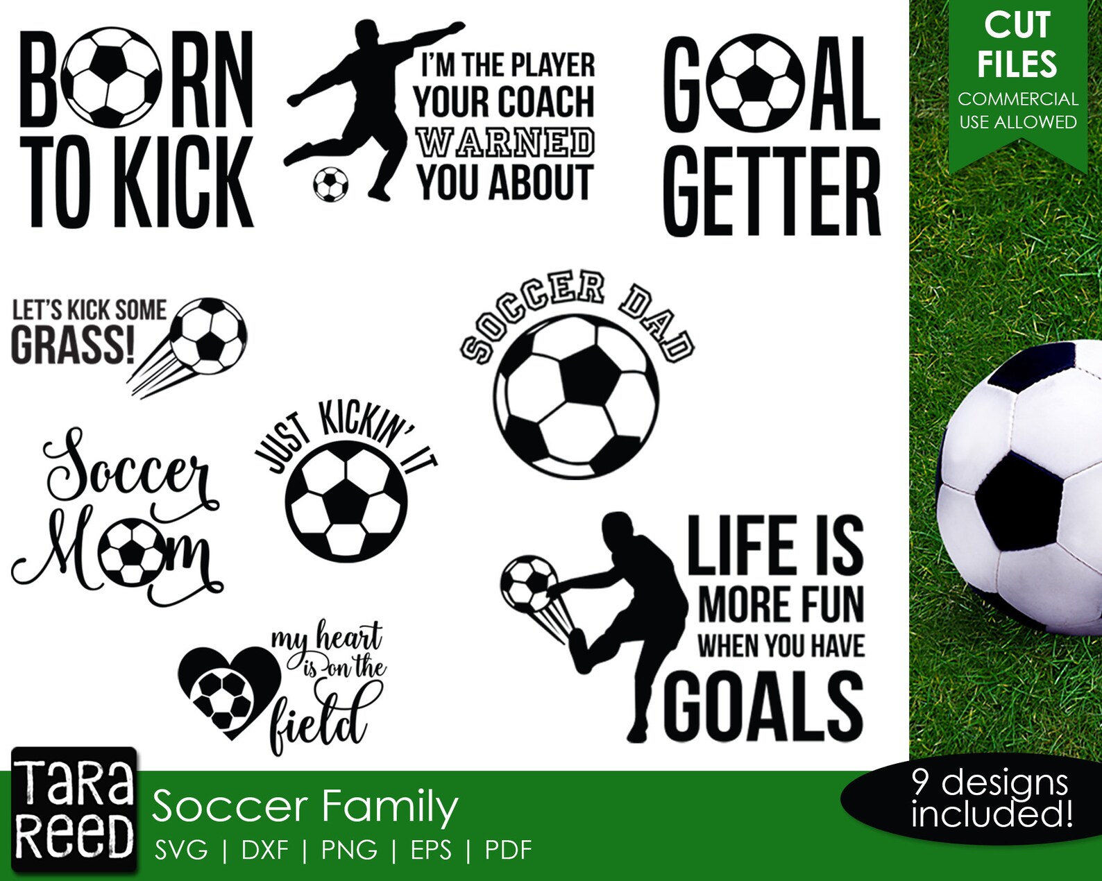 Soccer Family Soccer SVG and Cut Files for Crafters - Etsy