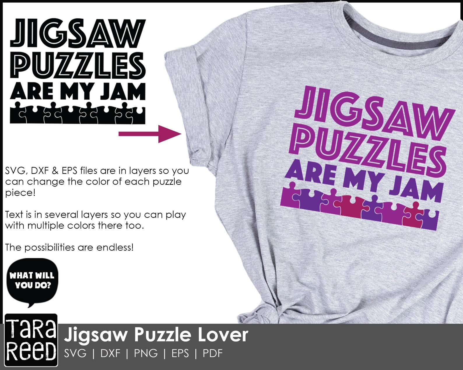 Jigsaw Puzzle SVG and Cut Files for Crafters - Etsy