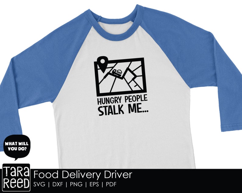 Food Delivery Driver - SVG and Cut Files for Crafters - Etsy