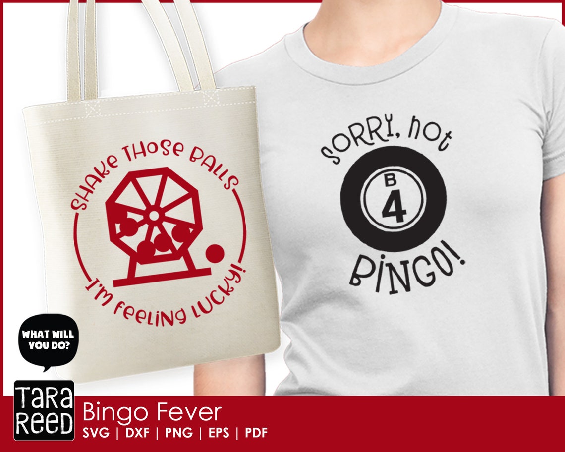 Bingo Fever - Bingo SVG and Cut Files for Crafters - Etsy
