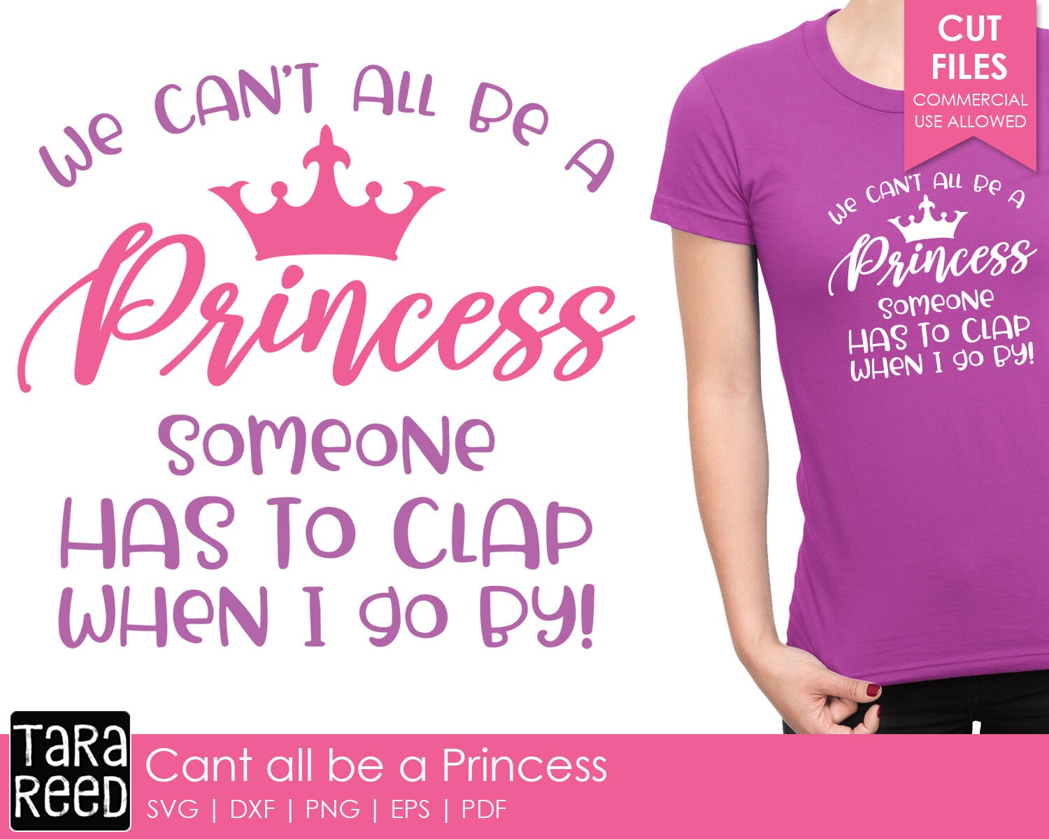 Princess SVG and Cut Files for Crafters | Etsy