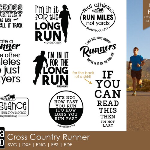 Half Marathon Runner Runner SVG and Cut Files for Crafters - Etsy
