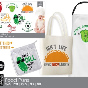 Food Puns - Food SVG and Cut Files for Crafters - Etsy