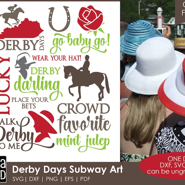 Derby Svg - Etsy