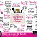 Big Makeup Quote Bundle for Crafters | Makeup Bags - Etsy