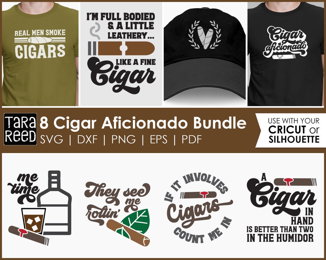 Cigar Aficionado - Cigars SVG and Cut Files for Crafters - Etsy