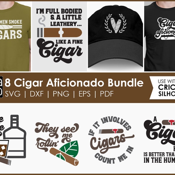 Cigar Svg Bundle - Etsy