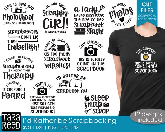 Scrapbooking SVG and Cut Files for Crafters | Etsy