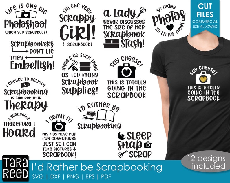 Scrapbooking SVG and Cut Files for Crafters - Etsy