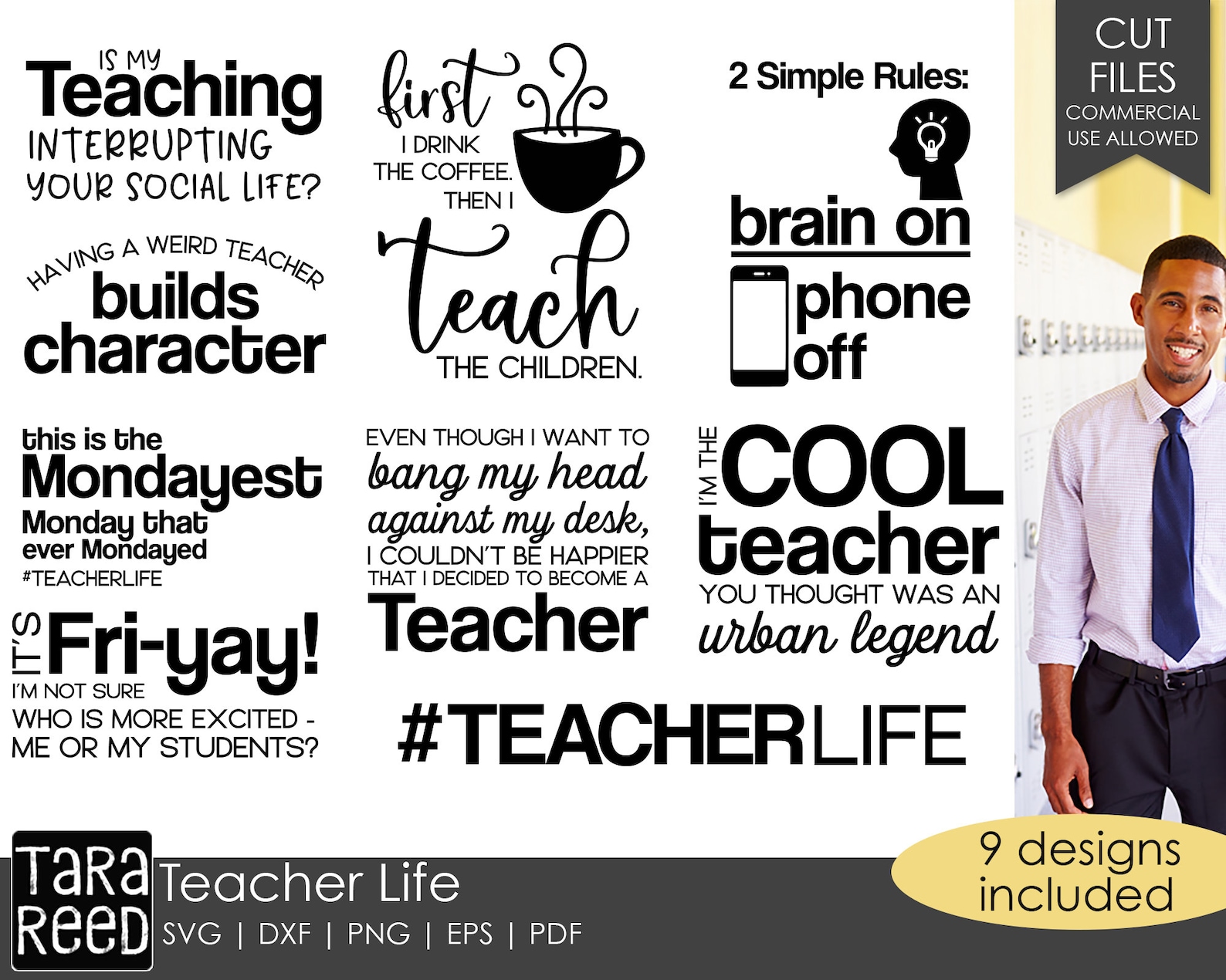 Teacher Life - School SVG and Cut Files for Crafters - Etsy
