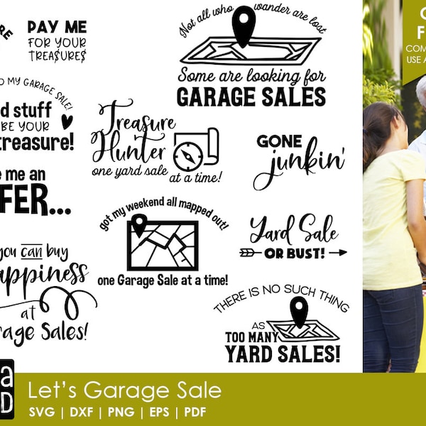 Yard Sale Svg - Etsy