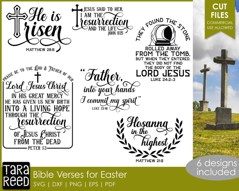 Christian Easter MEGA Bundle Easter SVG and Cut Files for | Etsy