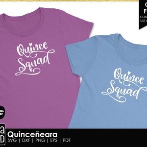 Quinceanera SVG and Cut Files for Crafters - Etsy