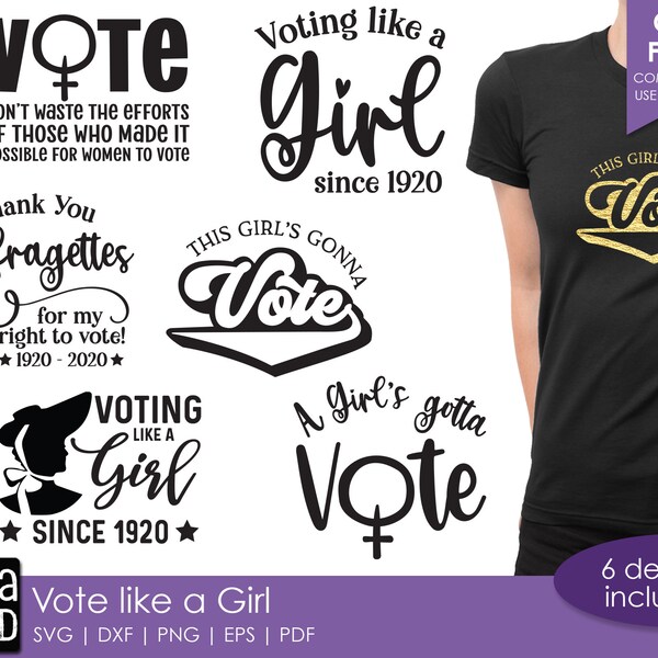 Vote Svg - Etsy