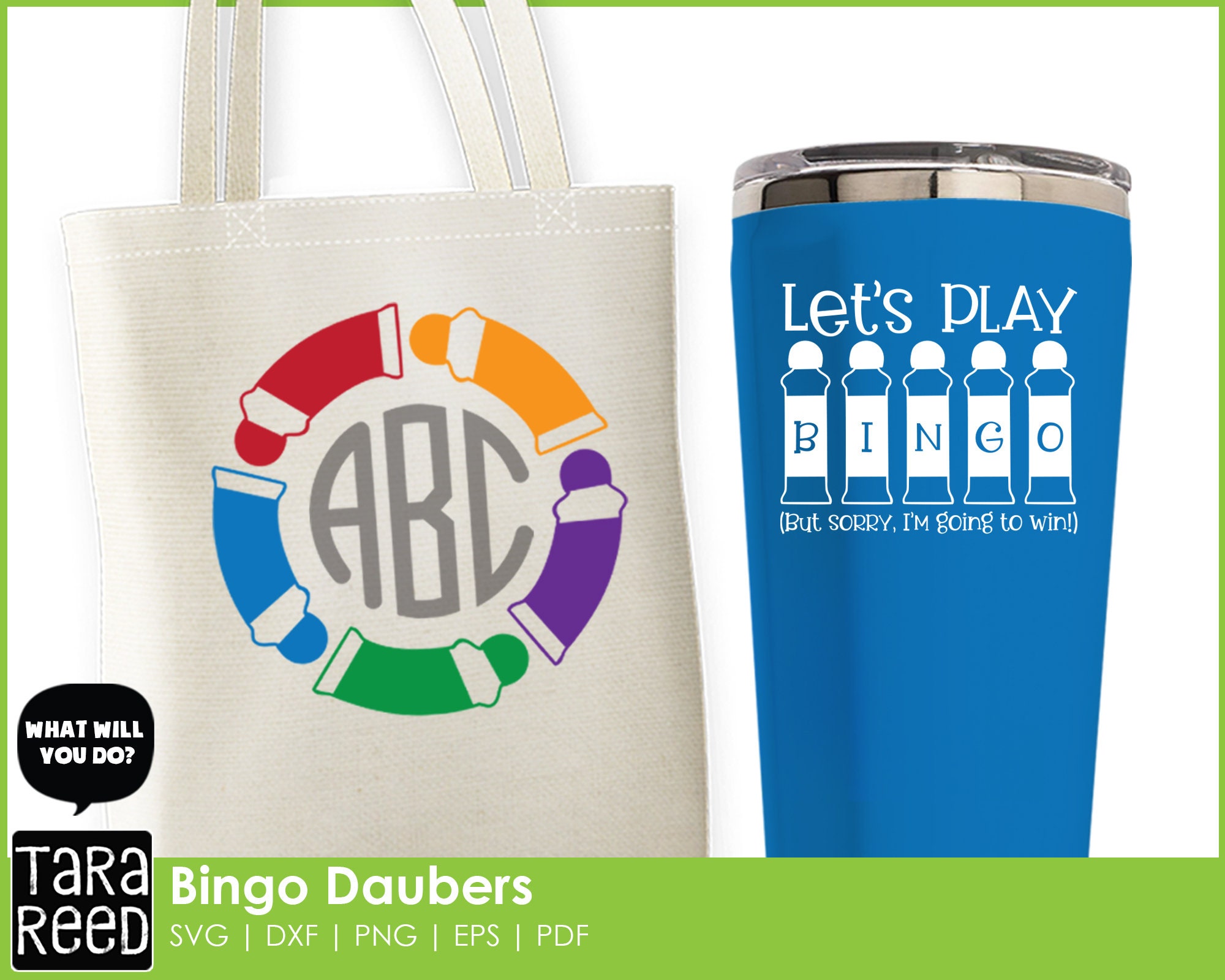 Bingo Dauber - Bingo SVG and Cut Files for Crafters - Etsy