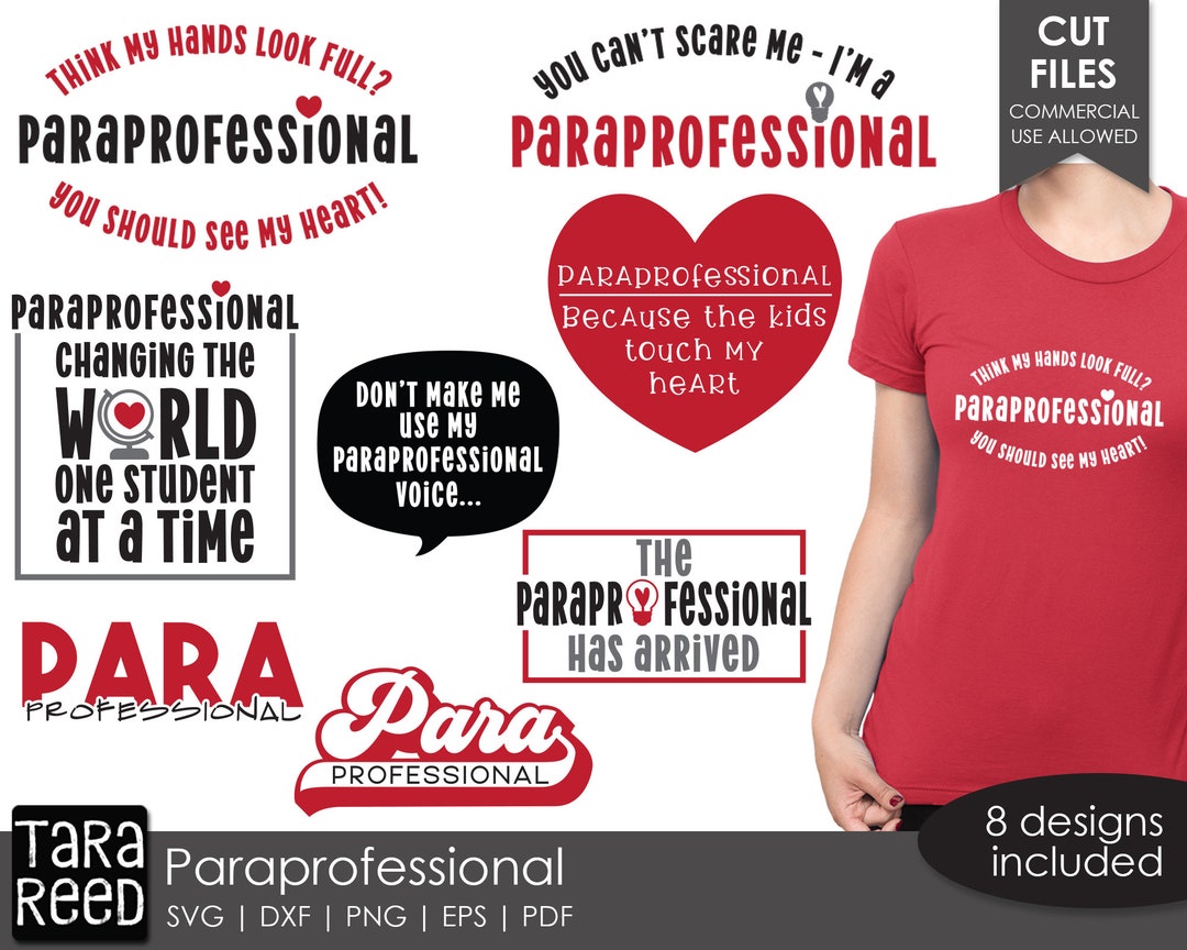 Paraprofessional - School SVG and Cut Files for Crafters - Etsy