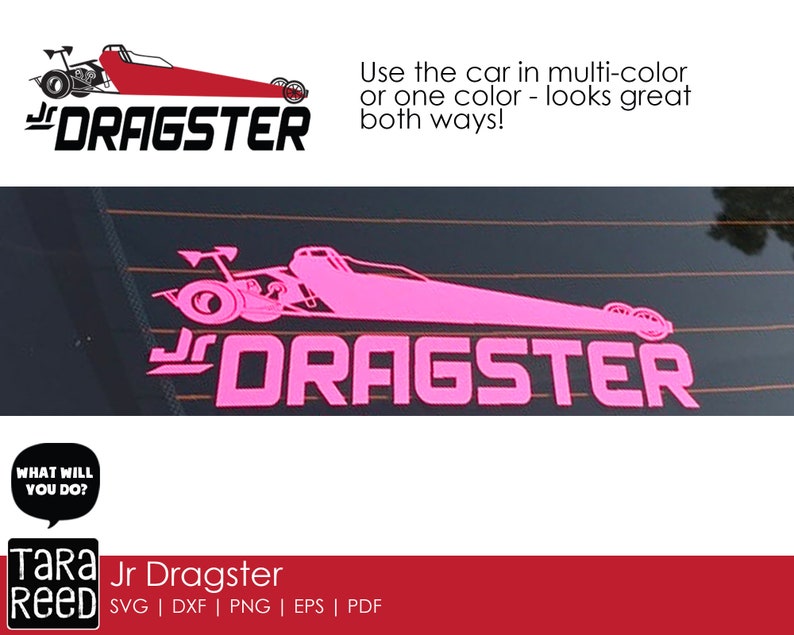 Jr Dragster - Car Racing SVG and Cut Files for Crafters - Etsy
