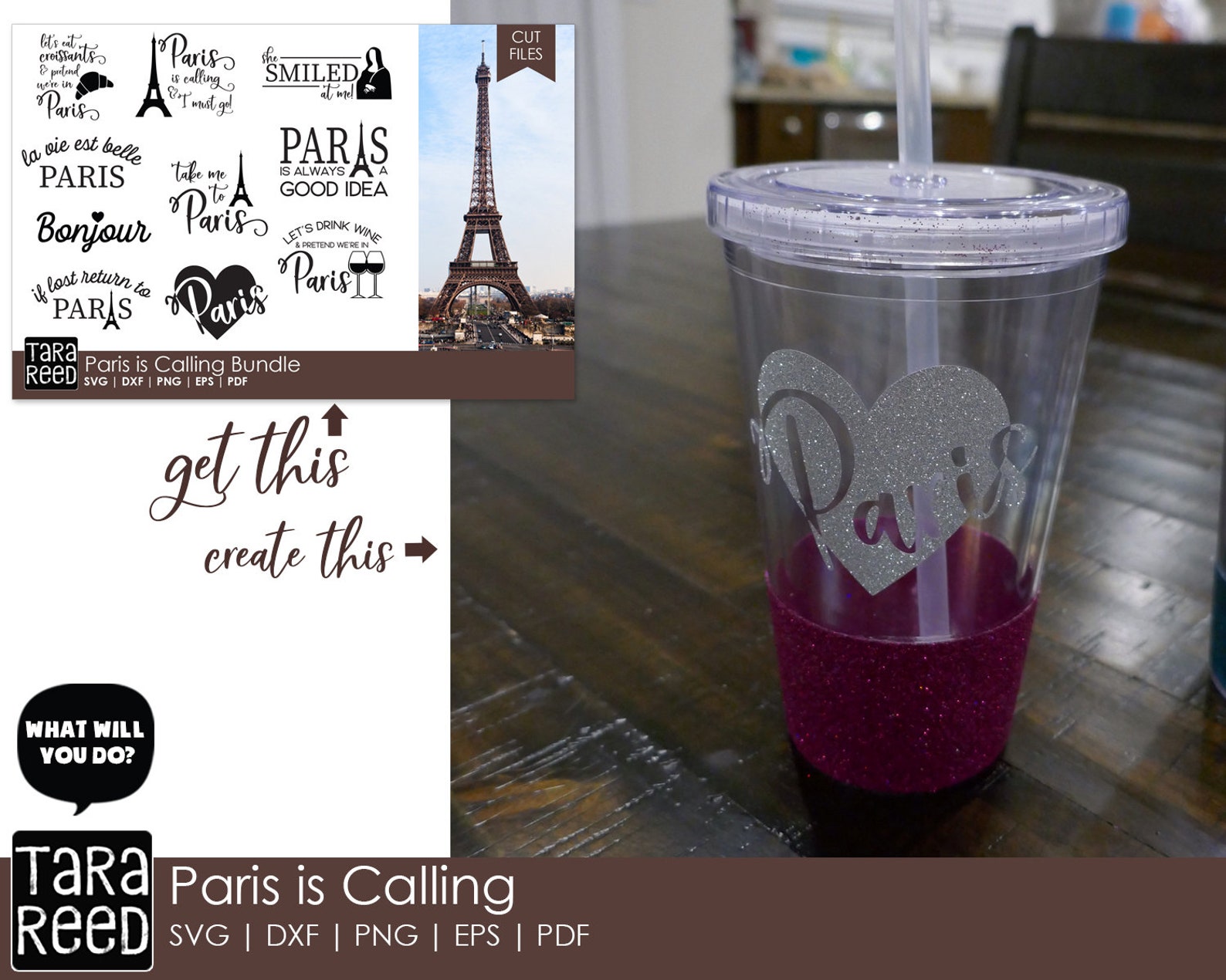 Paris is Calling - Paris SVG and Cut Files for Crafters - Etsy